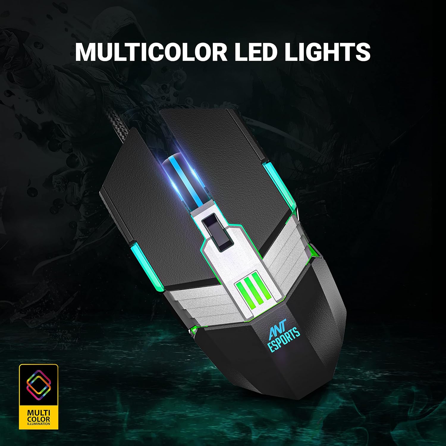 ANT ESPORTS GM90 GAMING MOUSE – Barman Retail